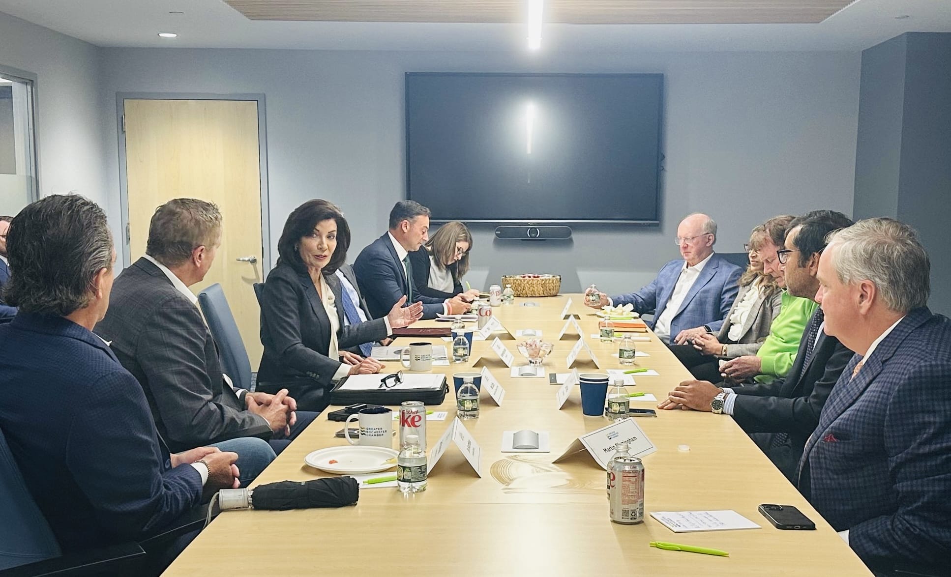 Greater Rochester Chamber Hosts Governor Kathy Hochul for Meeting with ...